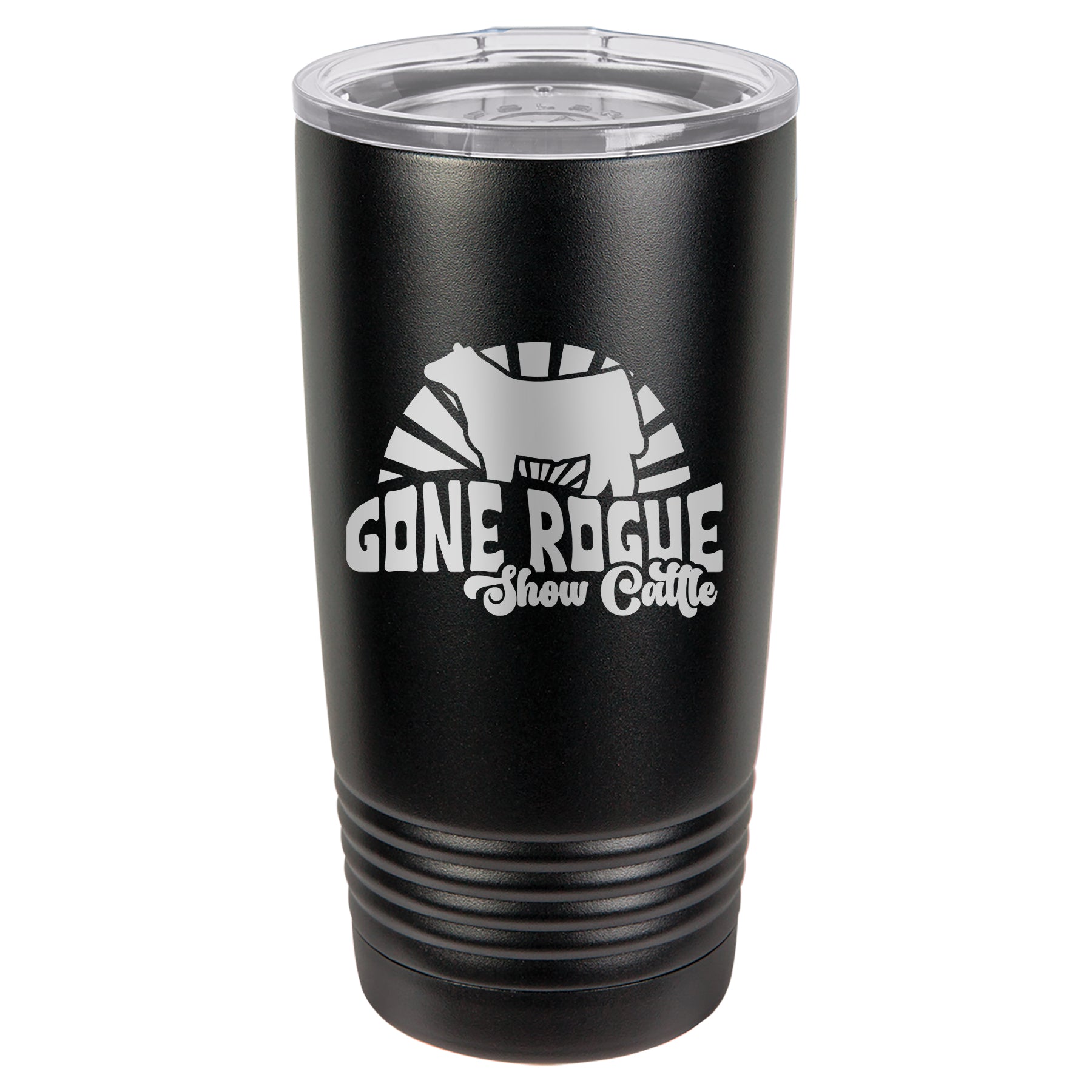 Custom Engraved 20oz. Tumbler, Add Your Logo – Gone Rogue Embroidery